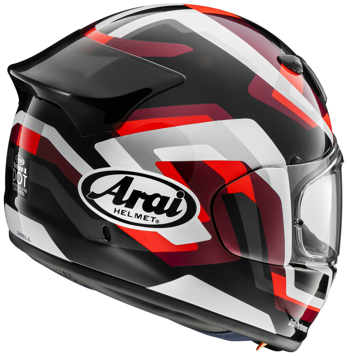 Contour X Snake Red Arai